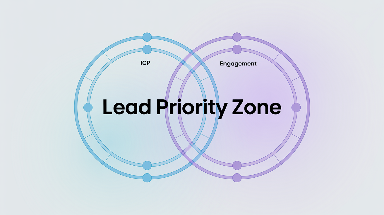 Combining ICP and Engagement for Lead Prioritization