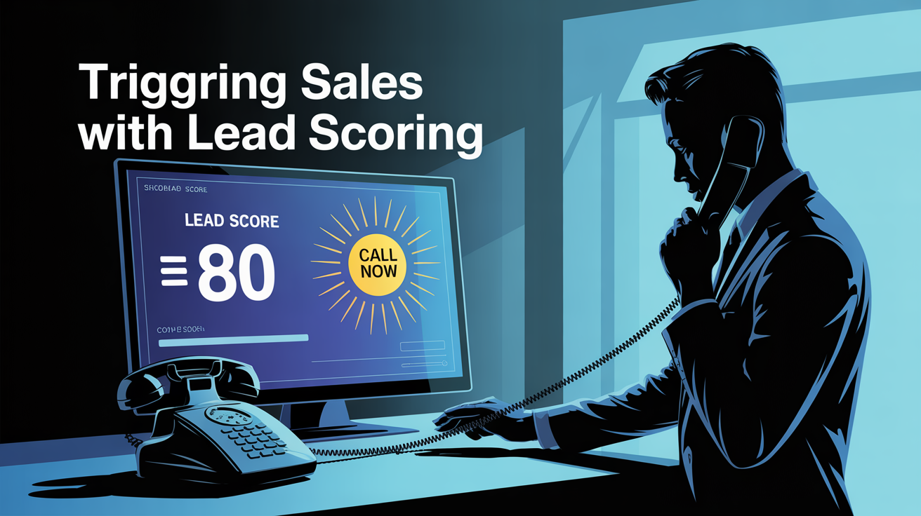 Using Lead Score Thresholds to Trigger Sales Outreach